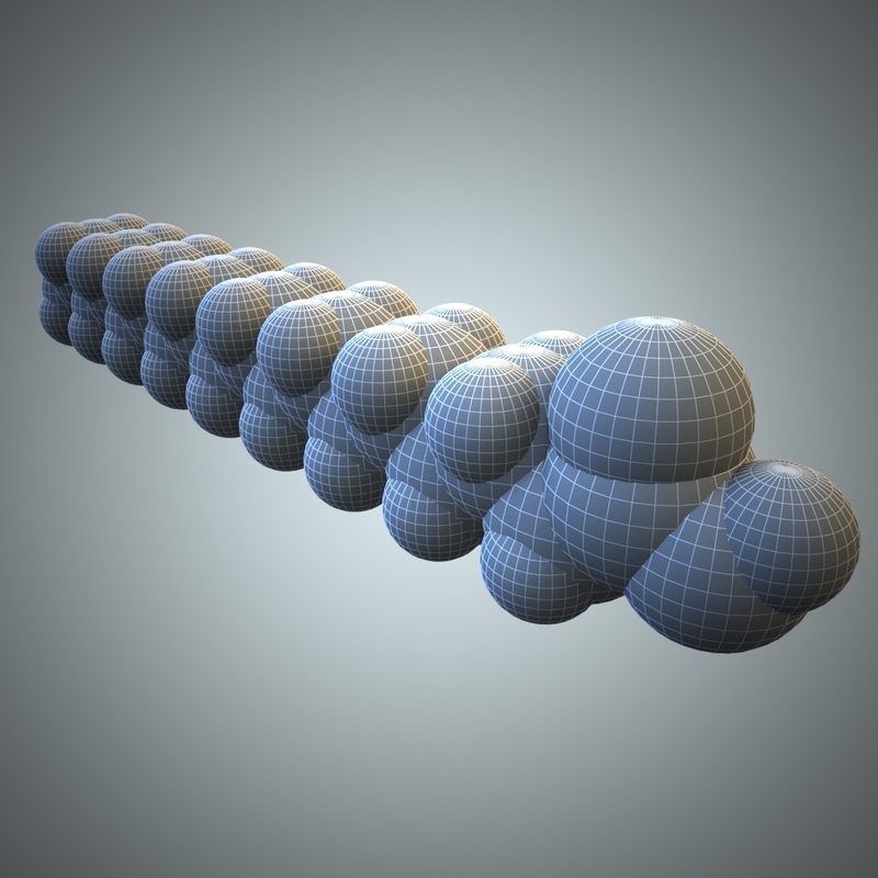 3d formula stearic acid