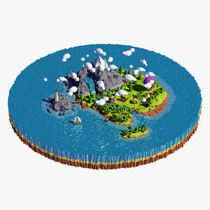 Island 3D Models for Download | TurboSquid