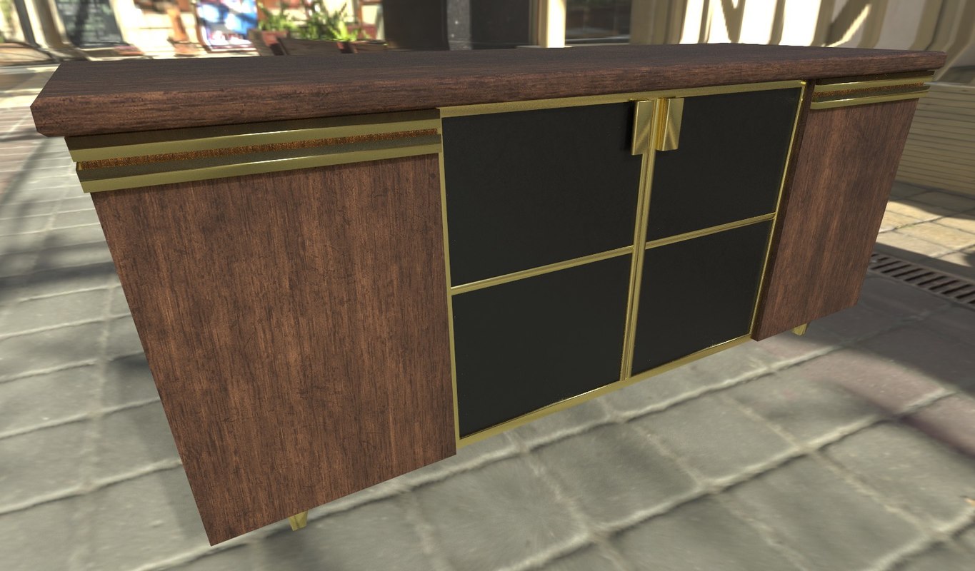 kitchen counter 3d model