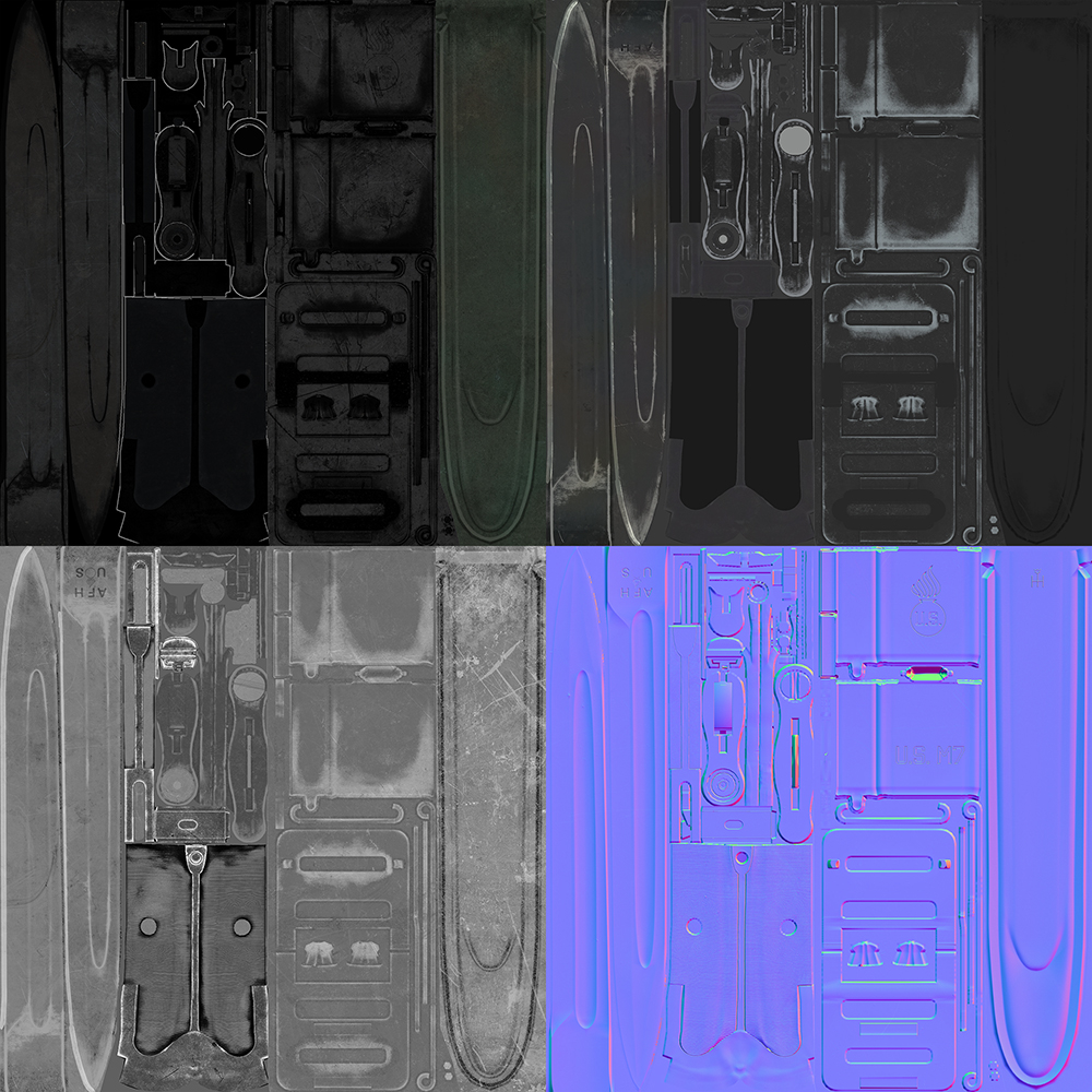 max m1 bayonet m7 scabbard