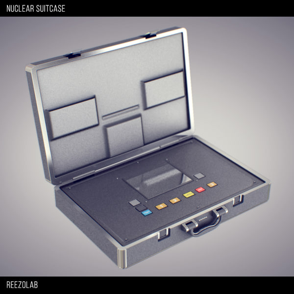 3d obj nuclear suitcase