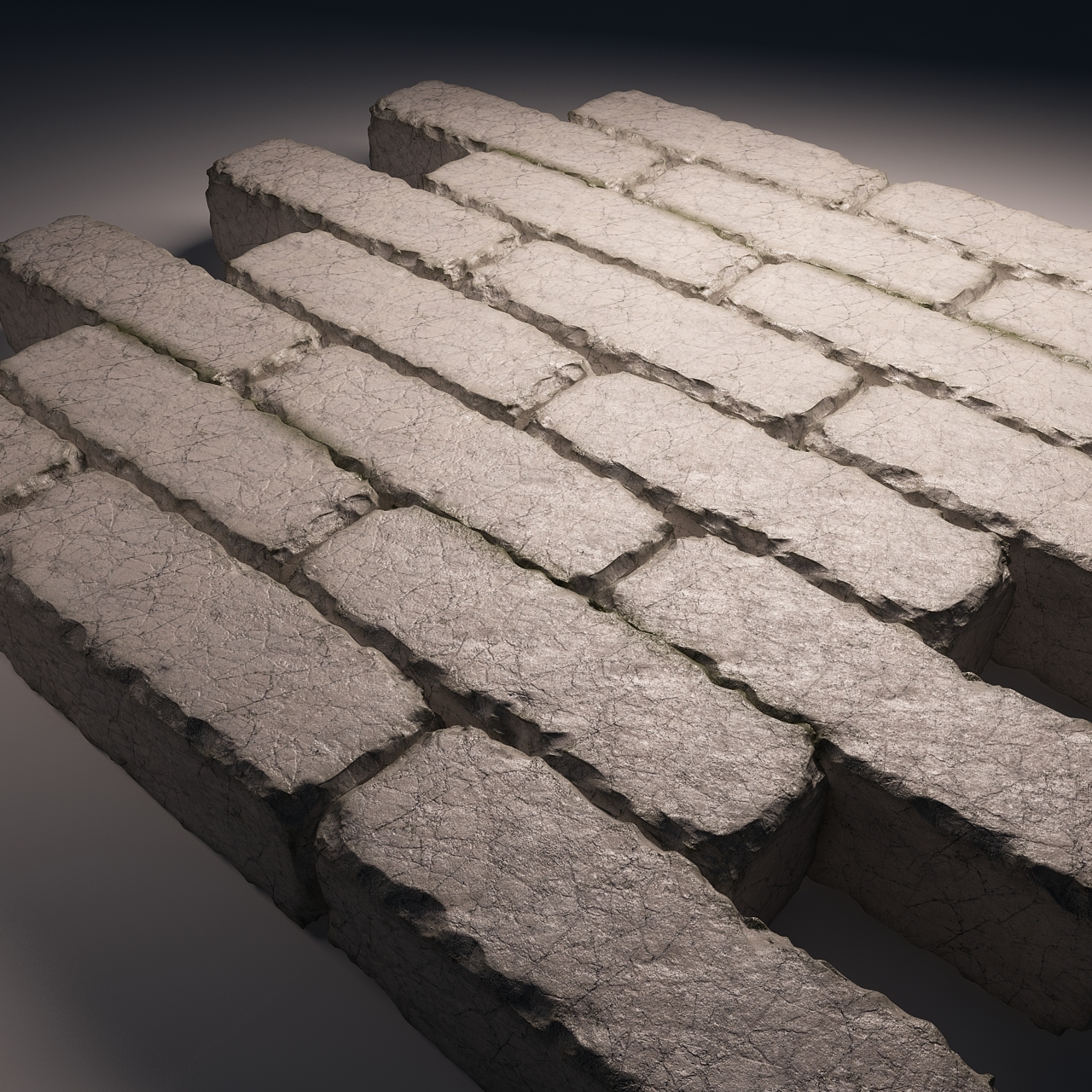 stone pack 3d model