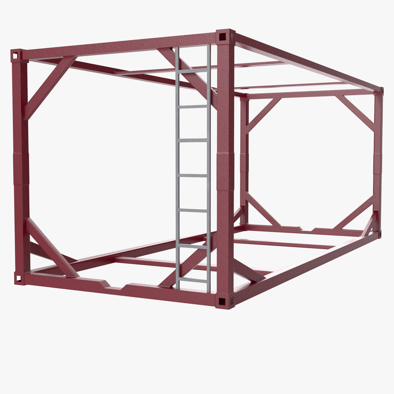 3d iso tank frame
