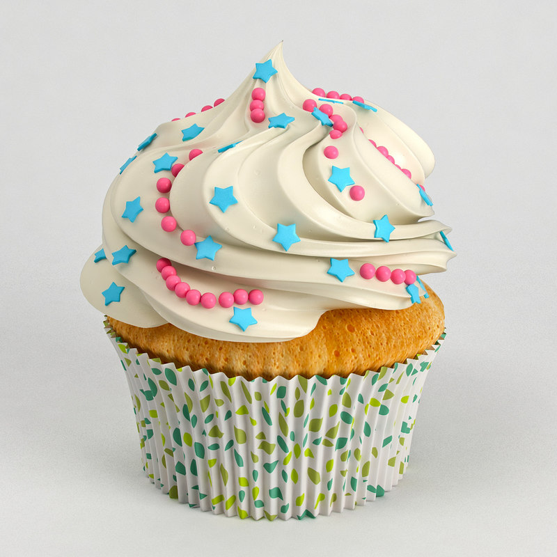 3d cupcake cake