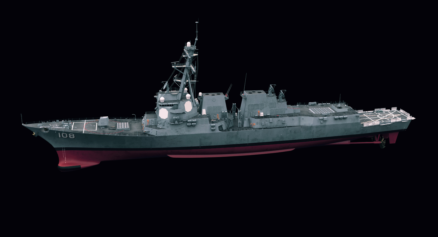 DDG 108（1）3D模型 - TurboSquid 1039473