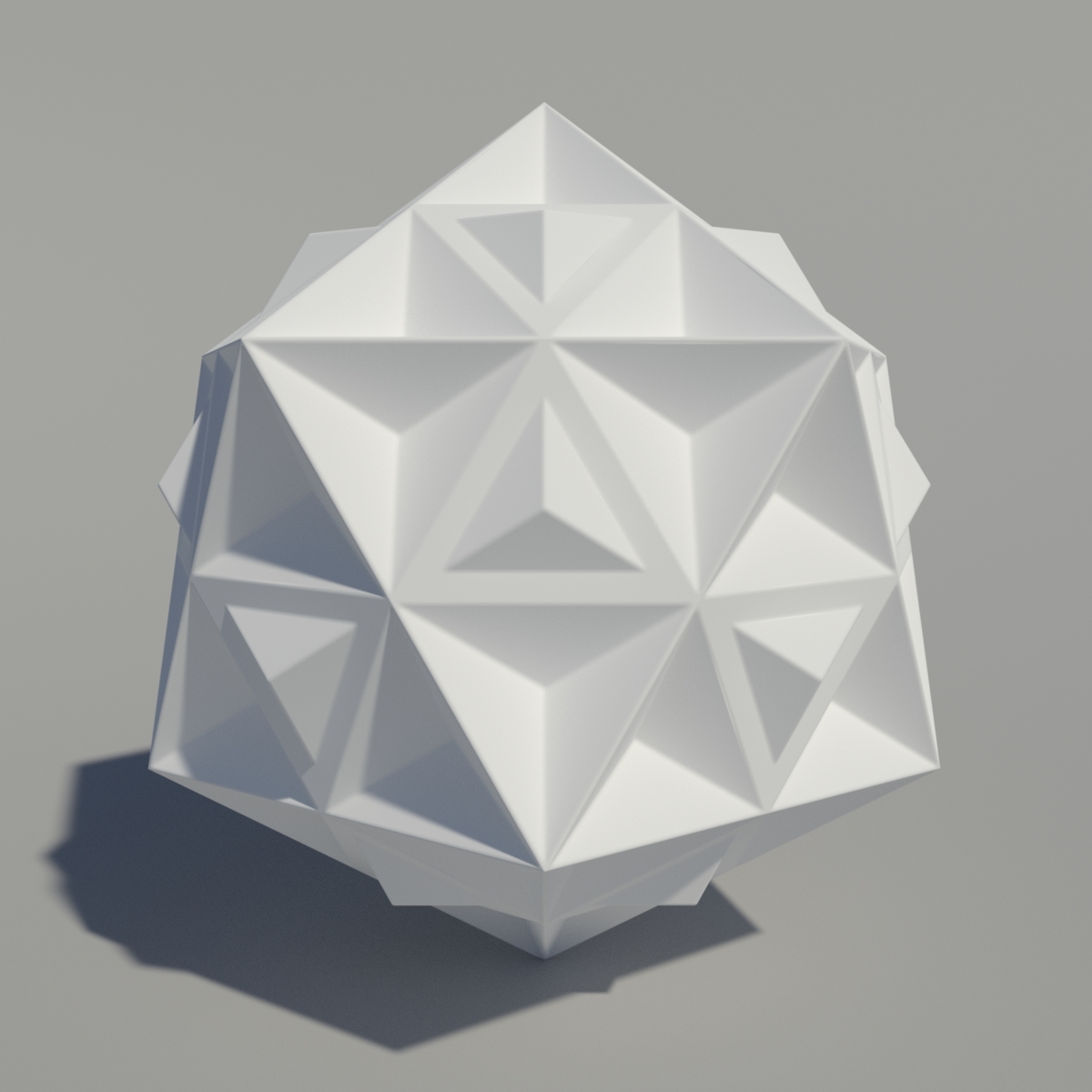 3d polyhedron model