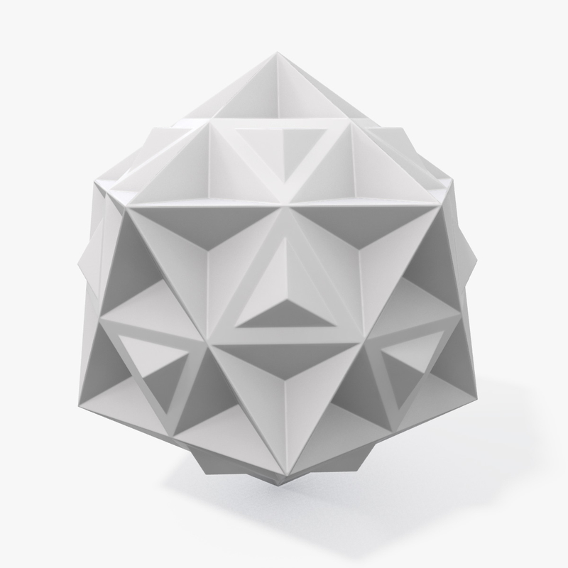 3d polyhedron model