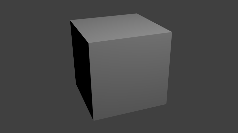 cube 3d obj