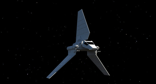 lambda shuttle 3d model