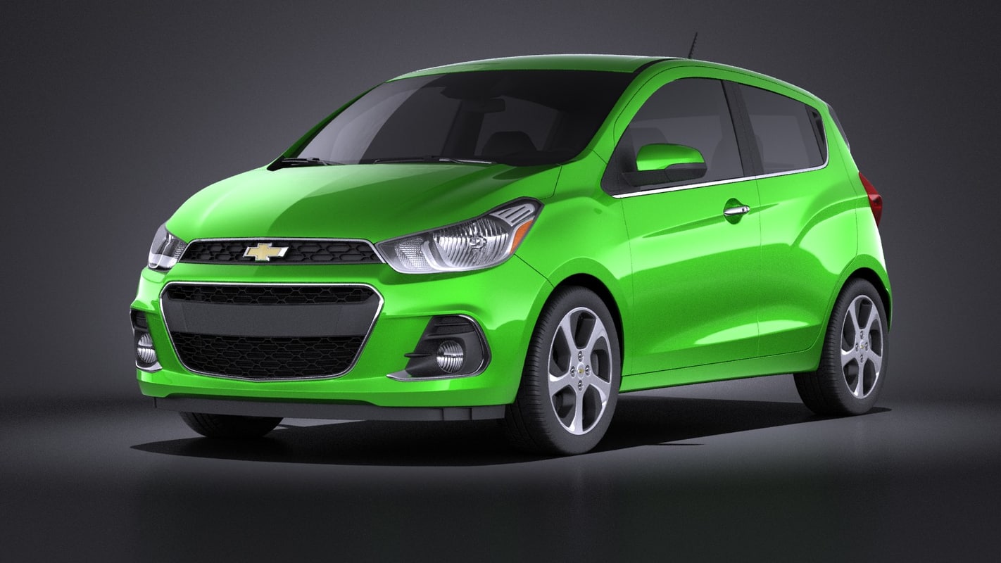 3d model 2016 chevrolet spark