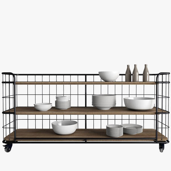 Kitchen Rack 3D Models for Download | TurboSquid