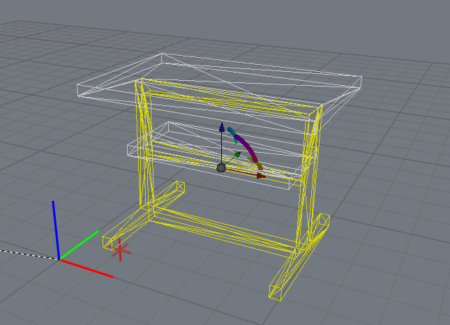 3d model display table