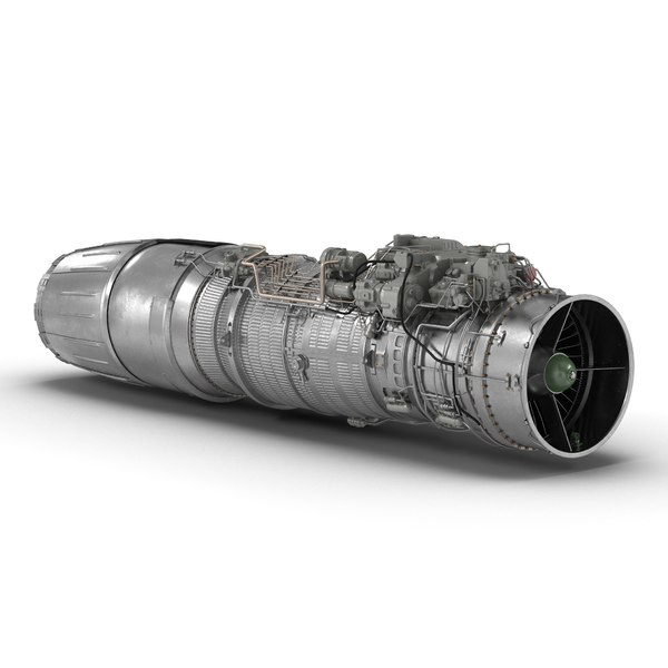 3d turbofan engines model