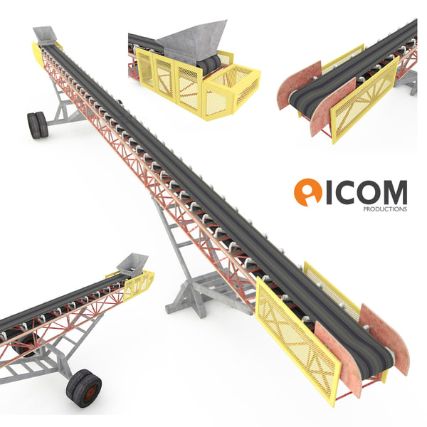 Conveyor Belt 3D Models for Download | TurboSquid