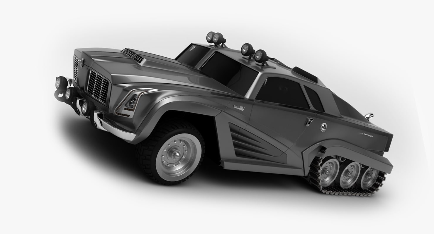 3d concept car guirra