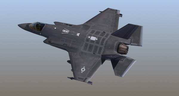 f-35a lightning 3d max