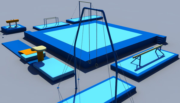 Gymnastics 3D Models for Download | TurboSquid