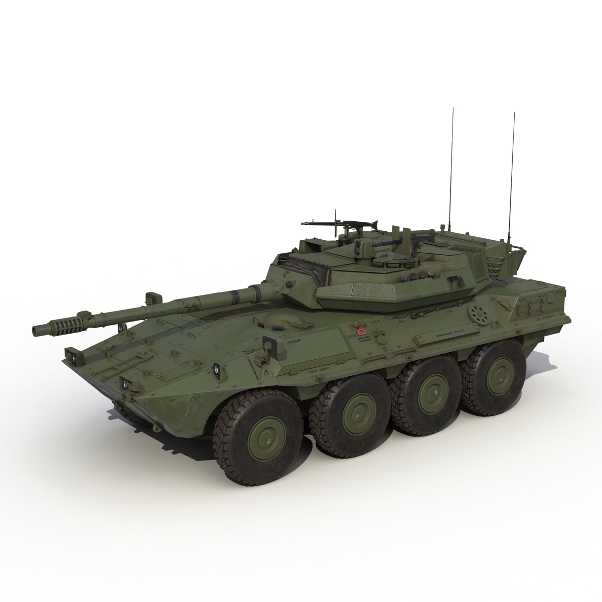wheeled tank destroyer b1 3d 3ds