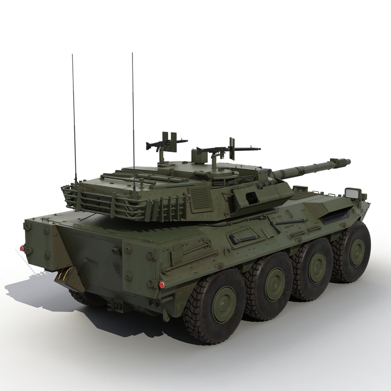 wheeled tank destroyer b1 3d 3ds