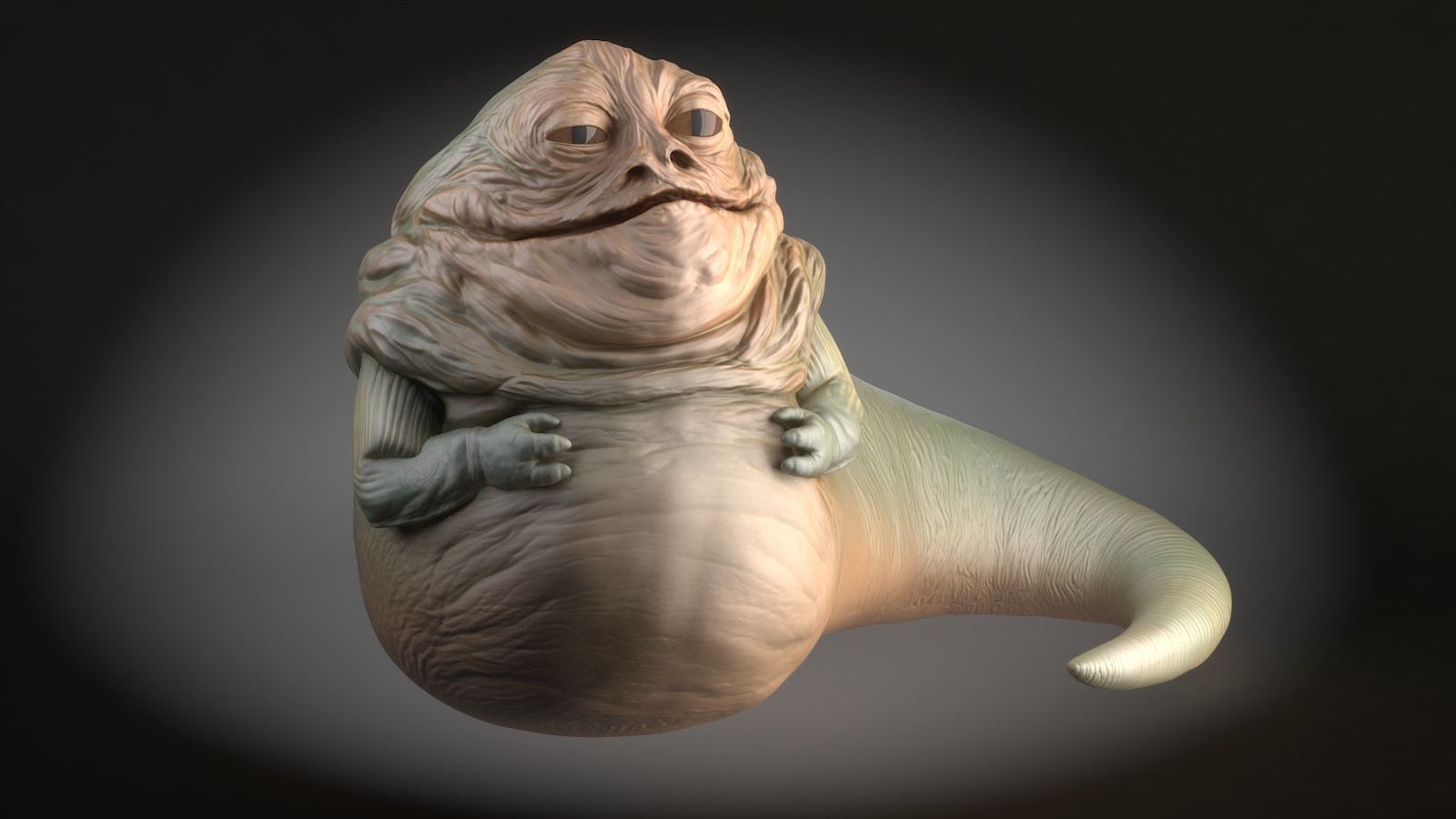 star wars jabba 3d c4d