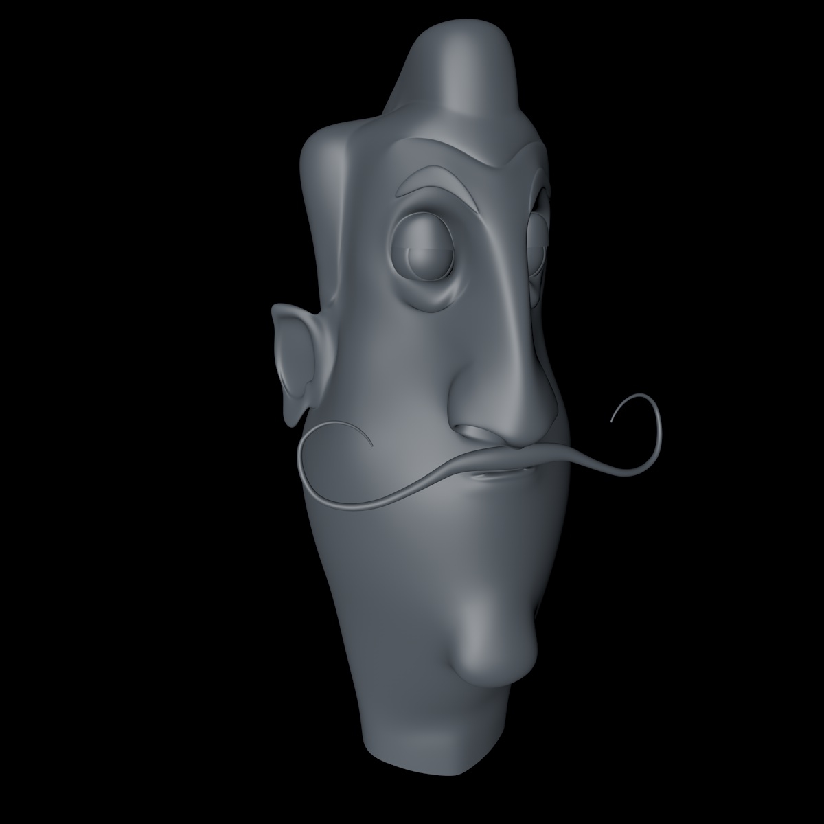 3ds funny head cartoon guys