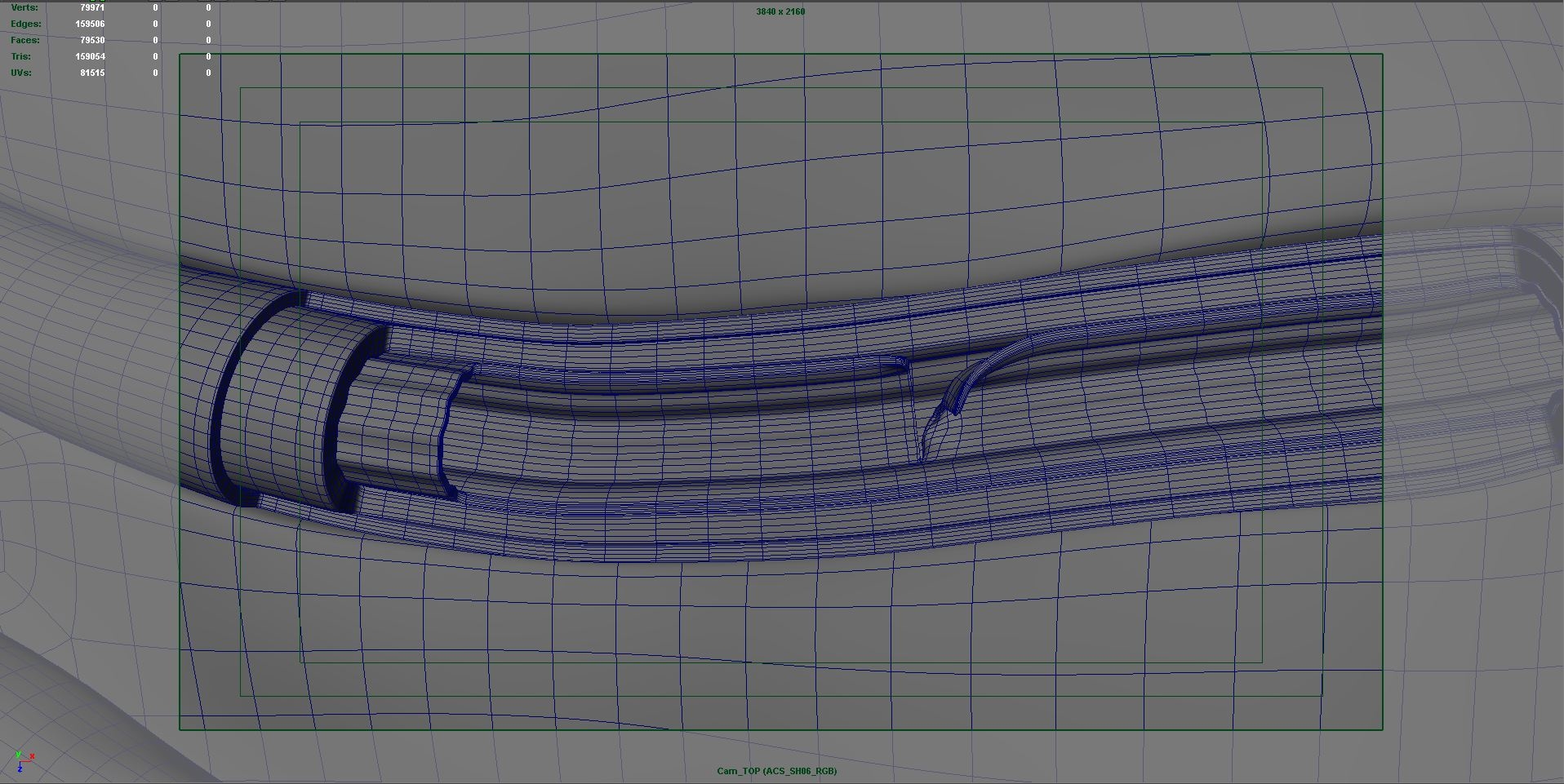 3d artery dissection animation model