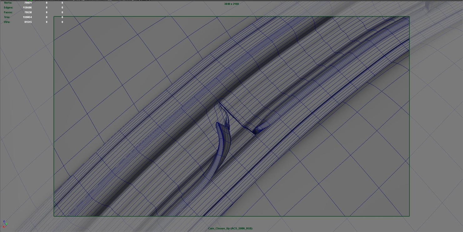 3d artery dissection animation model