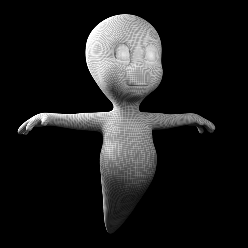 Casper o fantasma amigável Modelo 3D - TurboSquid 1041085