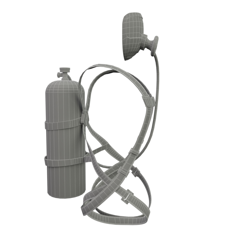 breathing apparatus 3d 3ds
