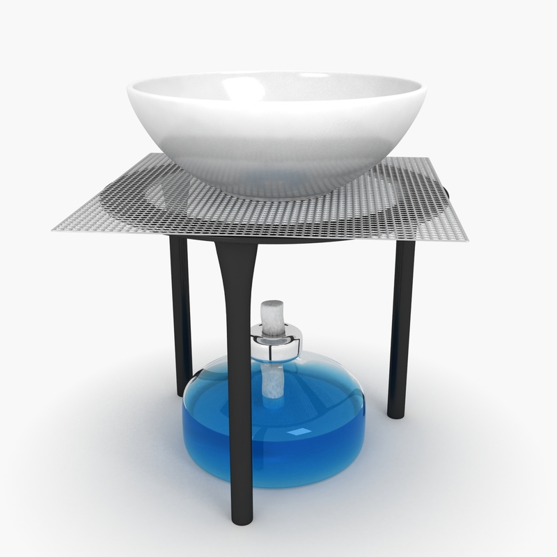 alcohol burner 3d model