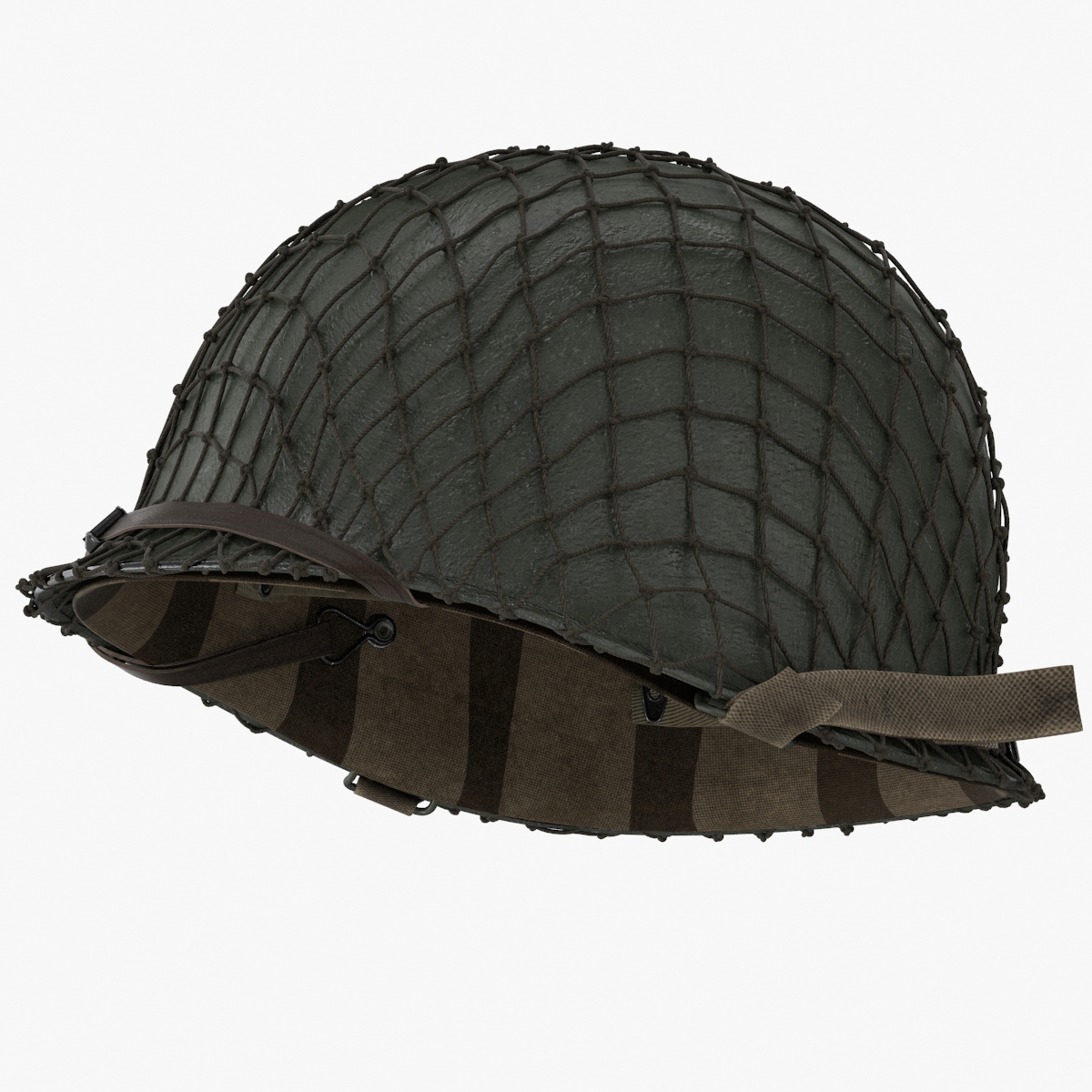 3d Model Wwii M1 Helmet