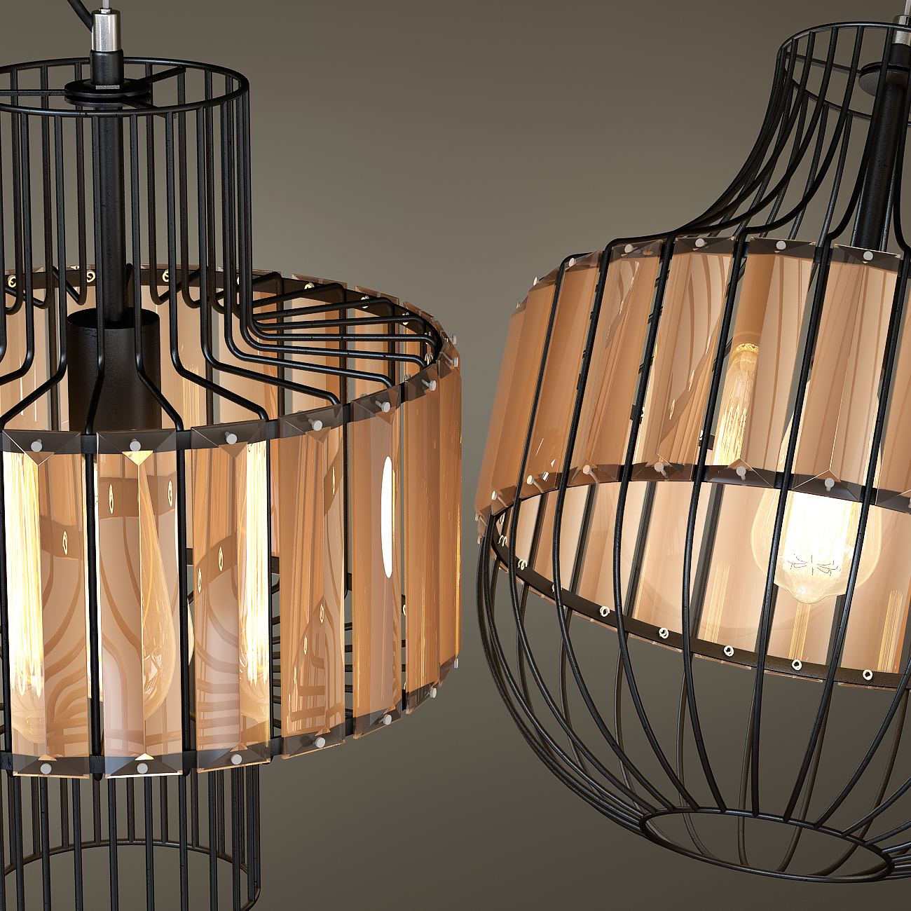 max glass lamp light