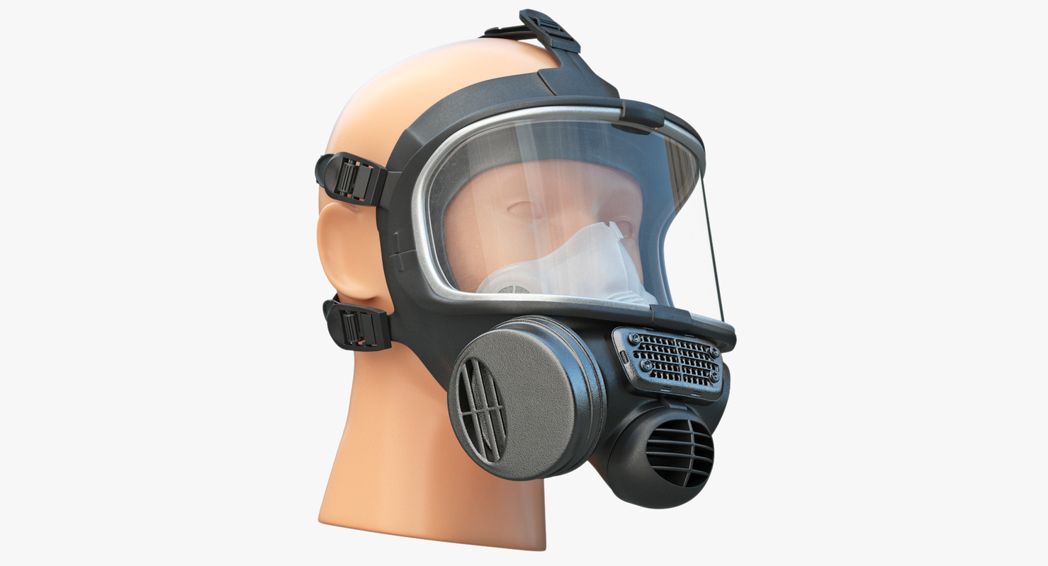 3d safety gasmask