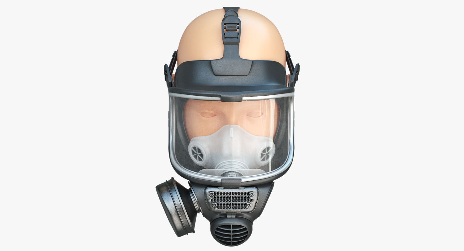 3d safety gasmask