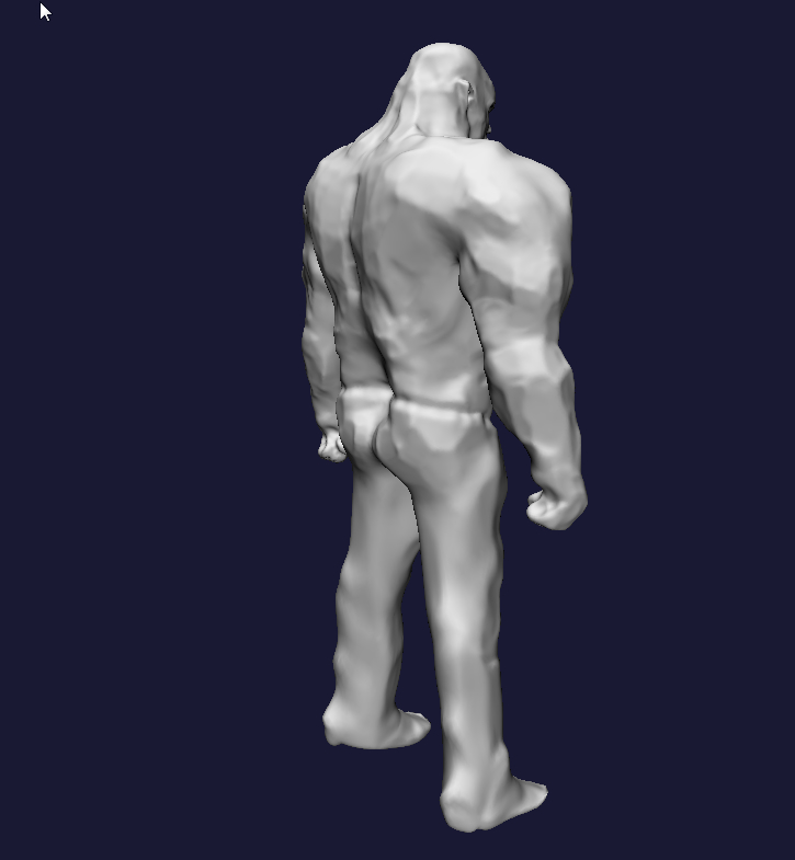3d strong guy model