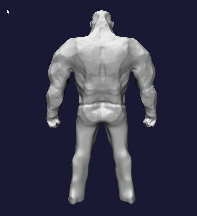 3d strong guy model