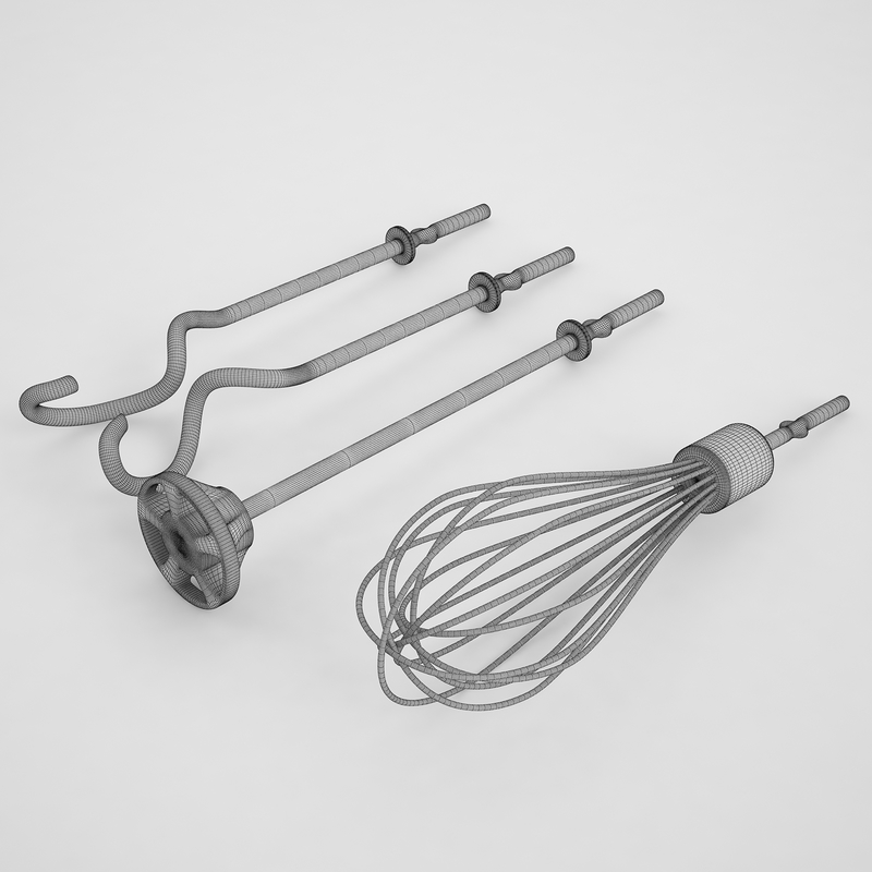 manual mixer kitchen 3d model