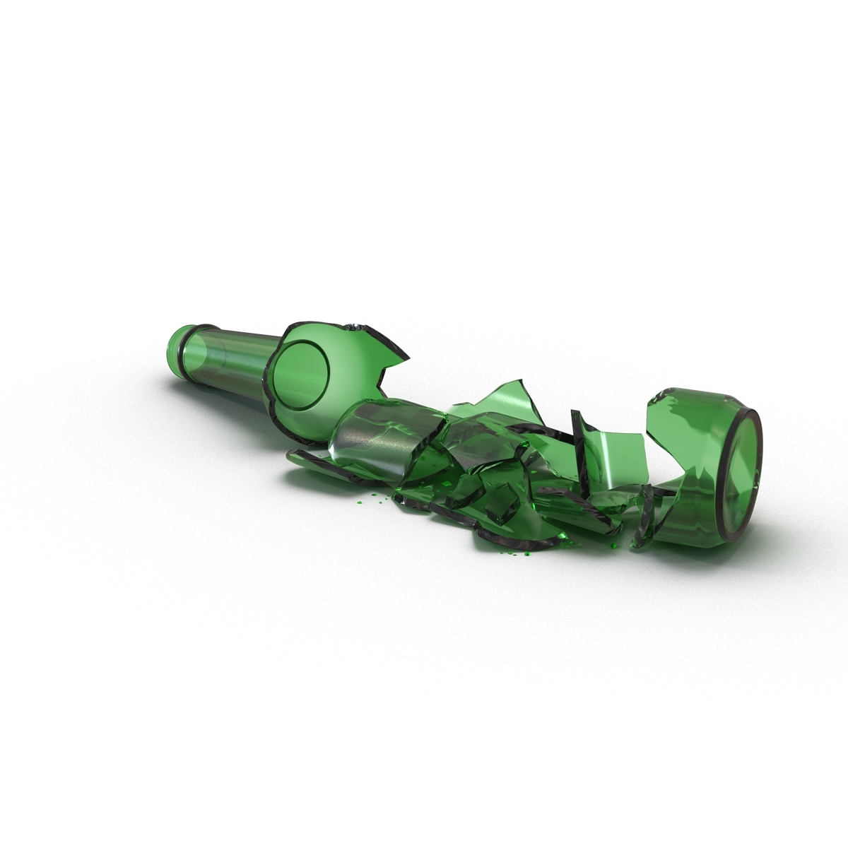 3ds broken beer bottles