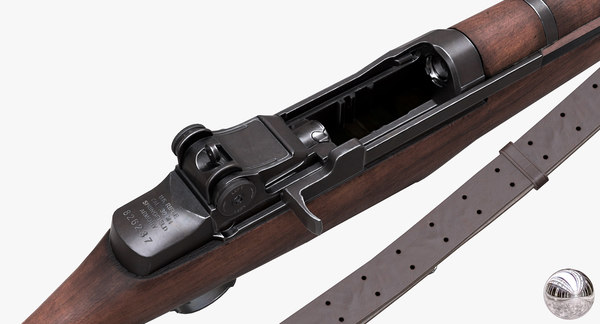 m1 garand 3d model