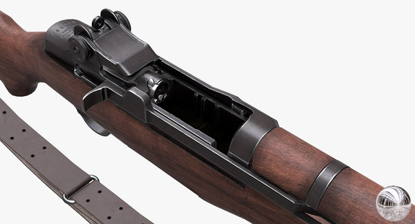 m1 garand 3d model