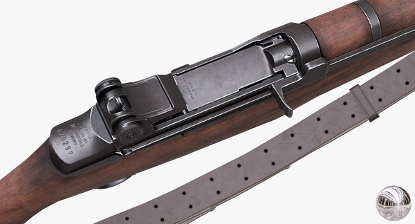 m1 garand 3d model