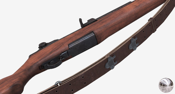 m1 garand 3d model