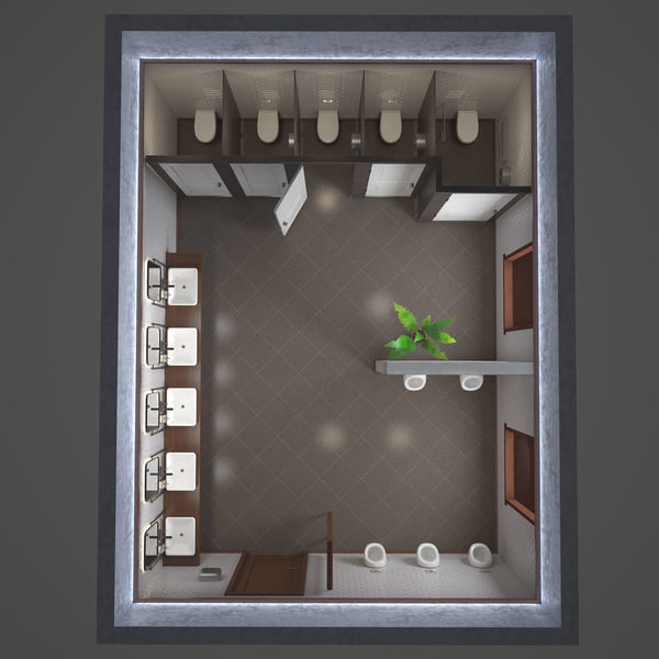 3d restroom