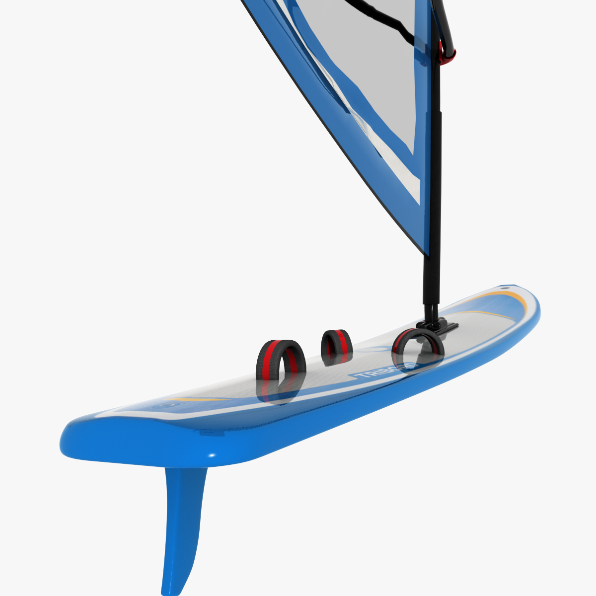 3d windsurfing board model