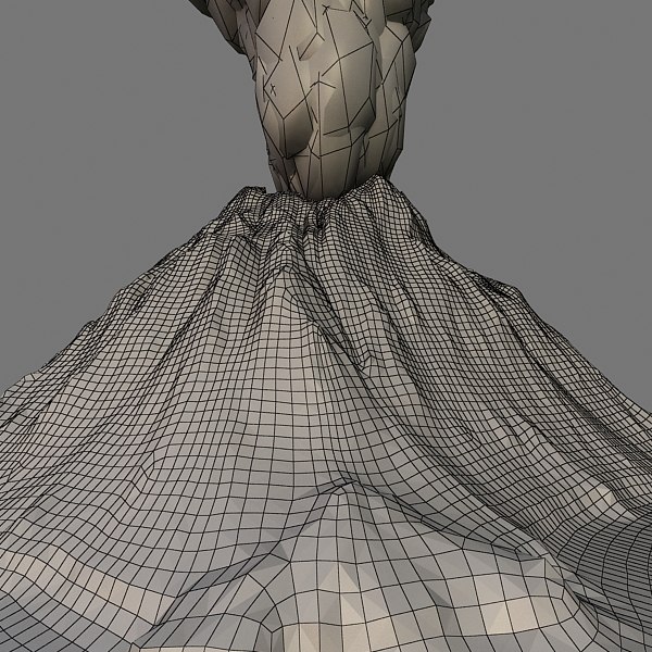 3d volcanoes mountains model