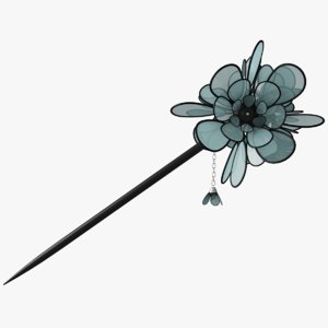 Hair Pin 3D Models for Download | TurboSquid