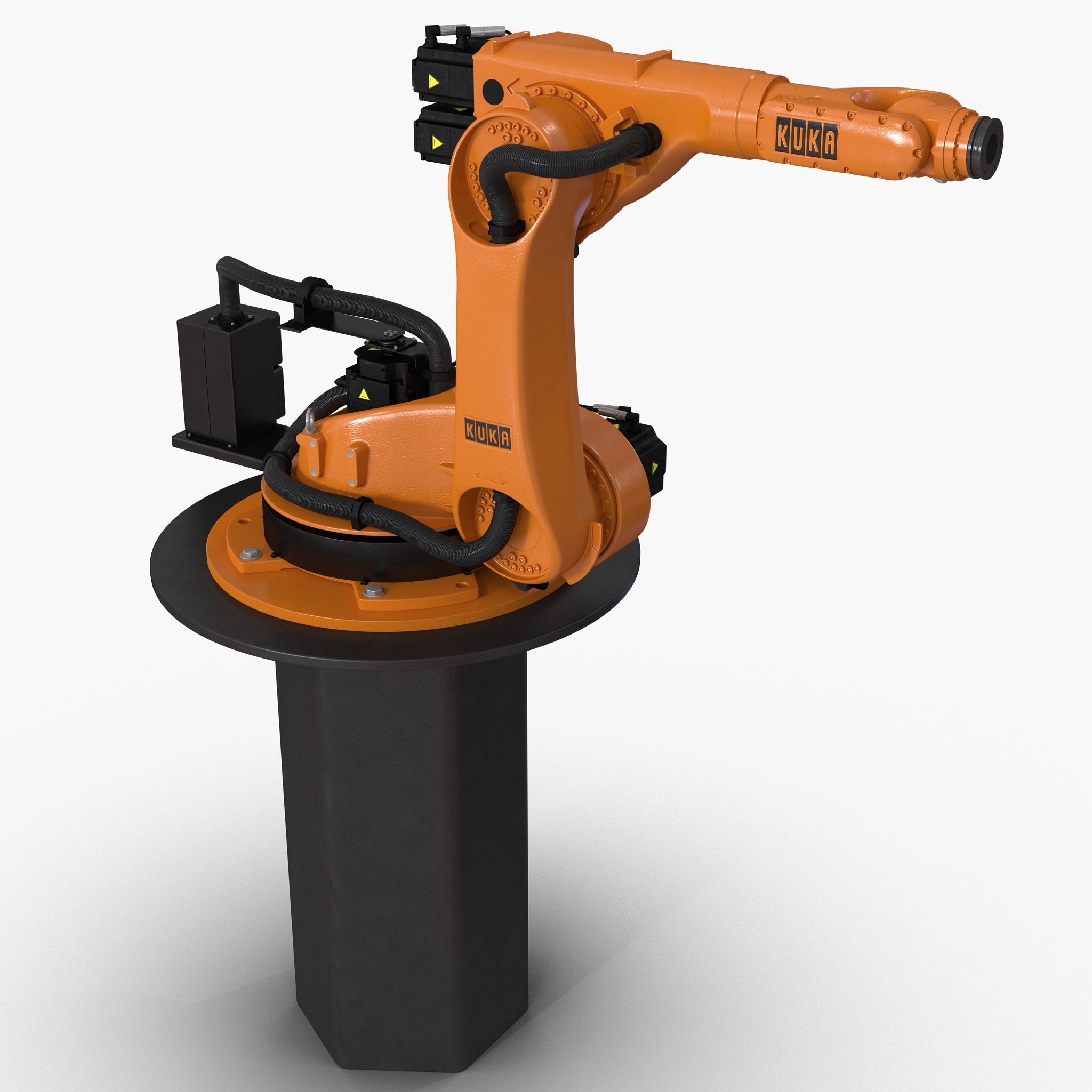 kuka robots 4 3d c4d