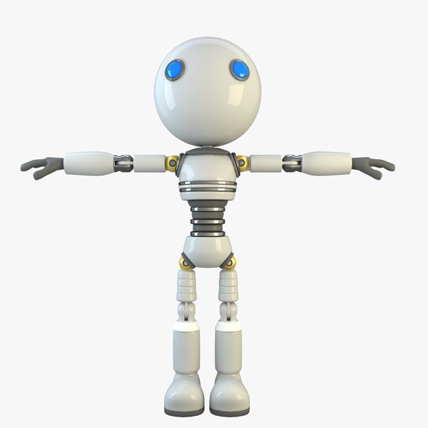 3d robot modelled