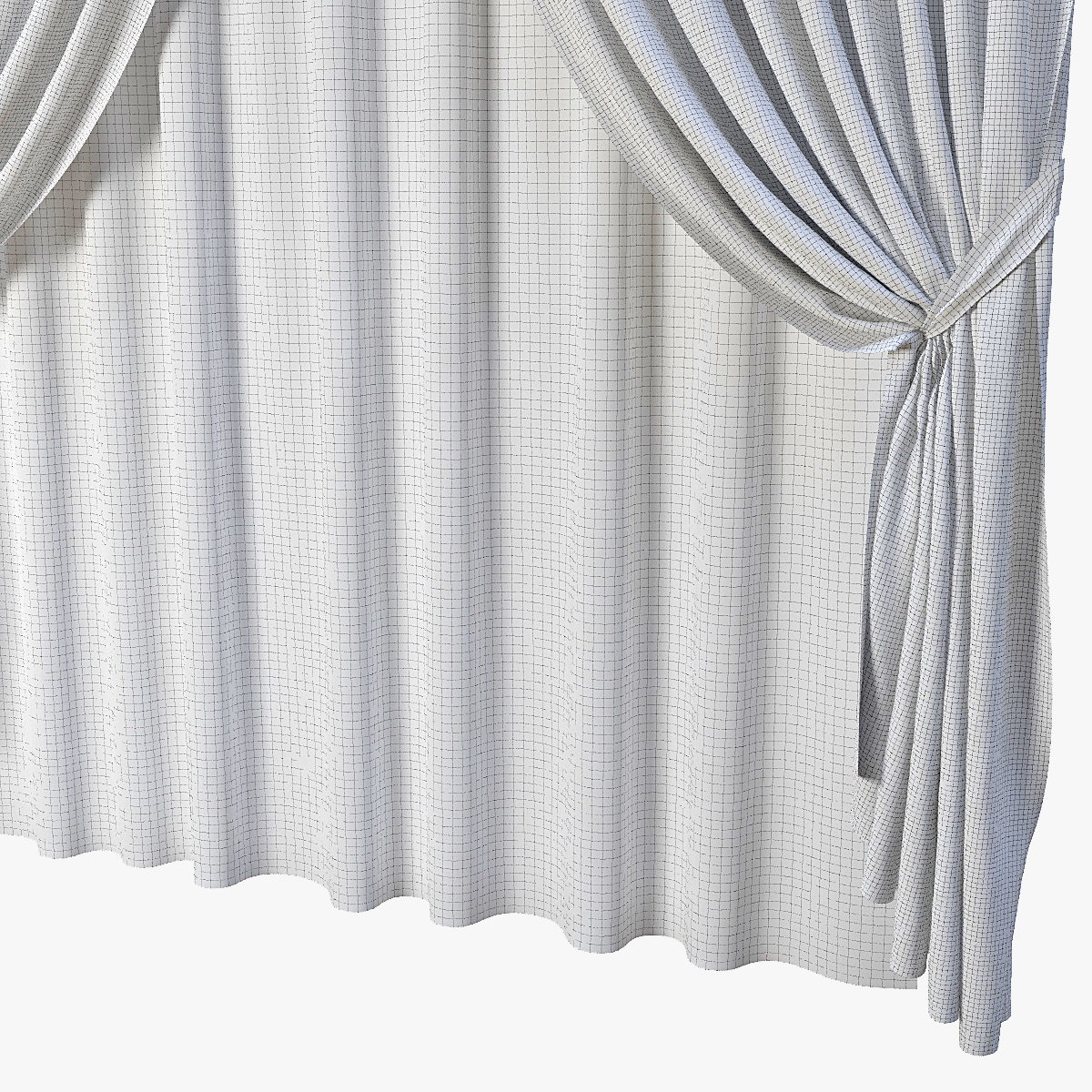 curtain 3d model