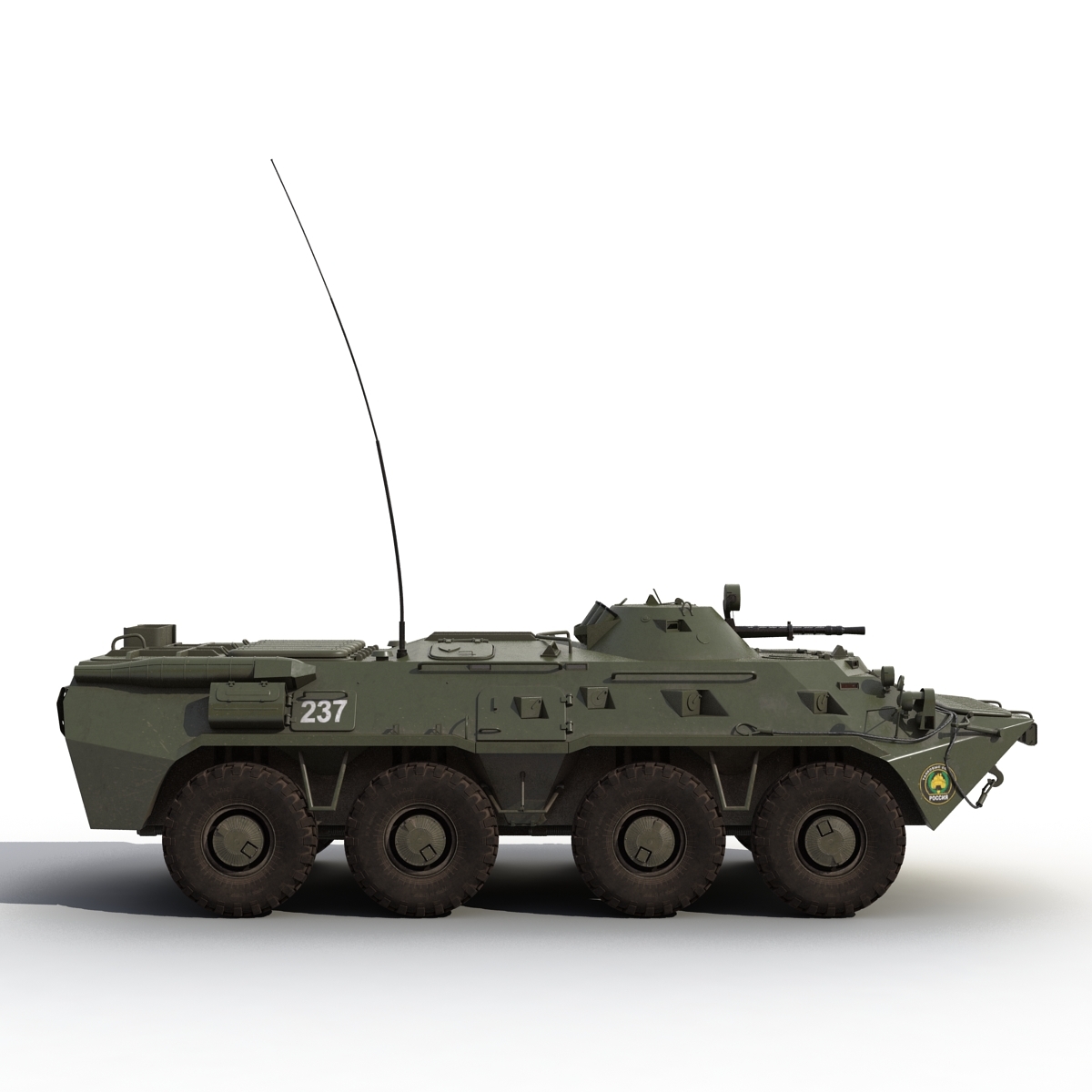 amphibious armoured personnel carrier 3d max